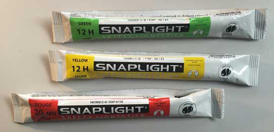 Cyalume, 2,00 Euro zur Sicherheit!