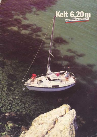 Kelt 620, das kleinste Segelboot, das für Mid-Shore Kreuzfahrten gebaut ...