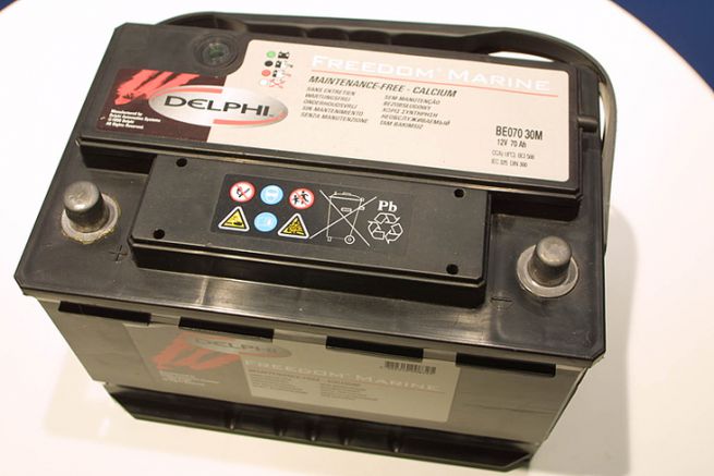 Geschlossene Bleibatterien oder wartungsfreie Batterien, ausgezeichnete ...