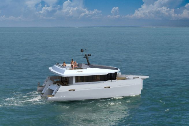 Leen Trimarans, ein neuer Trimaran für die Motorreihe, der für große ...