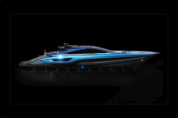 Bolide 170, eine exklusive Hyperyacht für Sammlerbesitzer
