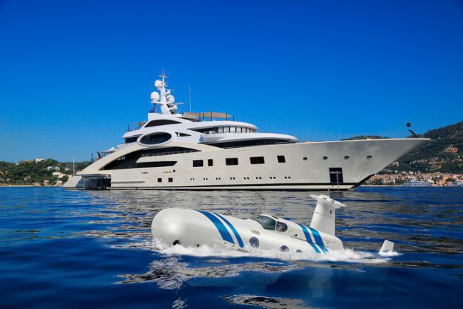 Ein Luxus-U-Boot, inspiriert von Privatjets